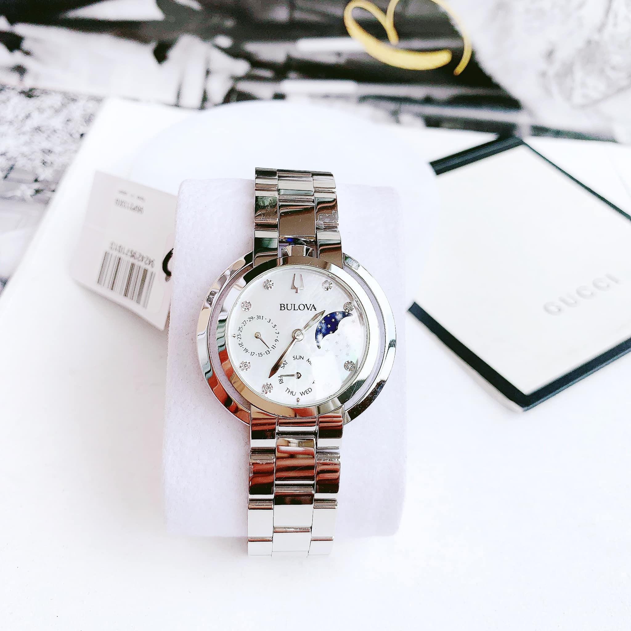 Đồng Hồ Nữ Bulova 96P213 Chính Hãng.